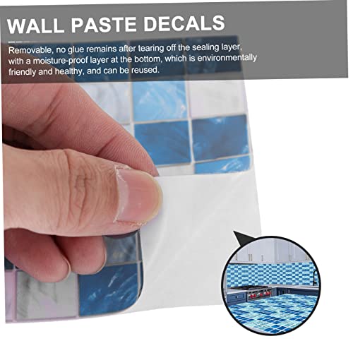 Buying Guide | Uonlytech 100 Pcs Simulated Small Tile Stickers ...