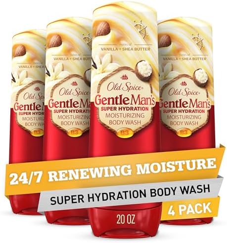 Amazon.com : Old Spice Body Wash GentleMan’s Super Hydration for Men ...
