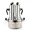 Stainless Steel 4 in 1 Puttu Maker With Steamer Plate, Vessel, Pressure ...