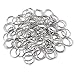 Amazon.com: Super Z Outlet 1" (25mm) Nickel Plated Silver Steel Round ...