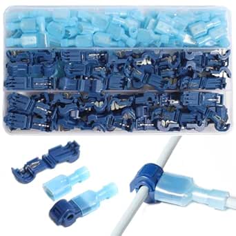 shengbowi T Tap Wire Connectors Self Stripping Quick T Splice ...