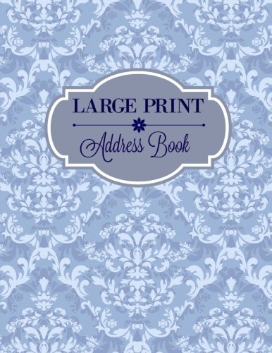 Amazon.com: Large Print Address Book (Extra Large-8 x 11 Big Print ...
