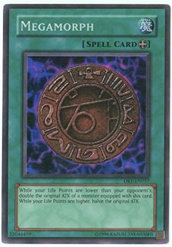 Amazon.com: Yu-Gi-Oh! - Megamorph (DB1-EN037) - Dark Beginnings 1 ...