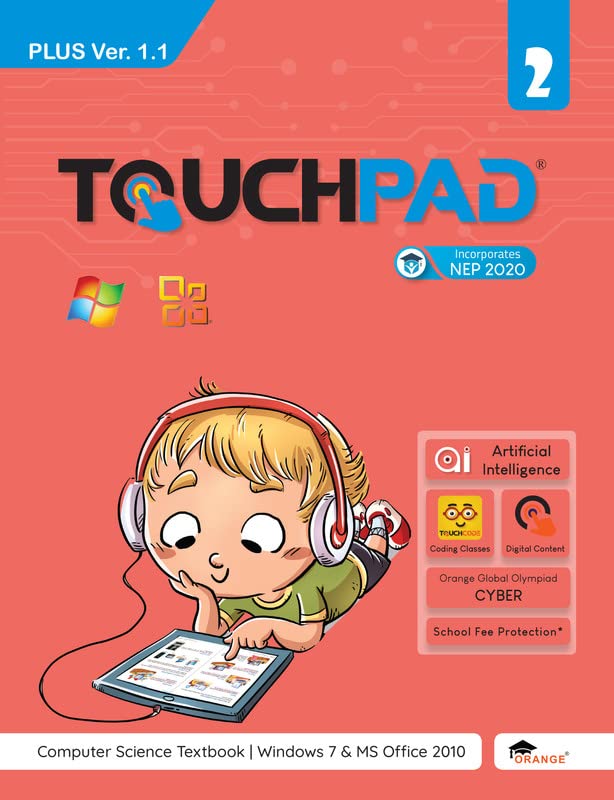 Touchpad Computer Book Plus Ver 1.0 Class 2 : Amazon.in: Books