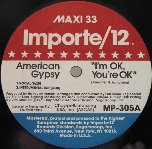 Amazon.de:I'm Ok You're Ok [Vinyl LP]