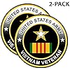 Amazon.com - eDesign 2-Pack United States Army Vietnam Veteran Sticker ...