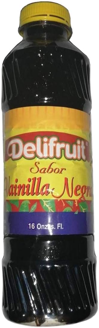 Amazon.com: Delifruit Black Vanilla Extract From Dominican Republic 16 ...