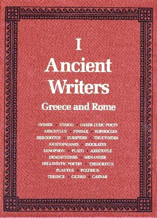 Amazon.com: Ancient Writers: Greece and Rome: 9780684165950: Luce, T ...