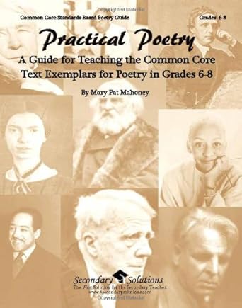 Amazon.com: Practical Poetry: A Guide for Teaching the Common Core Text ...
