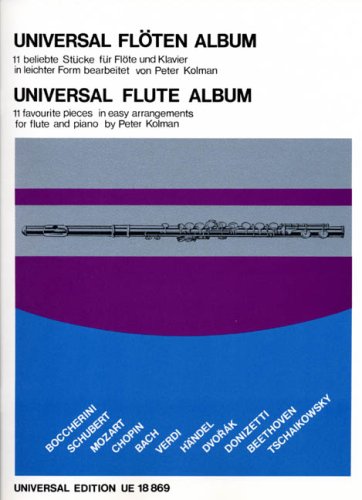 Universal Flute Album for flute and piano | Amazon.com.br