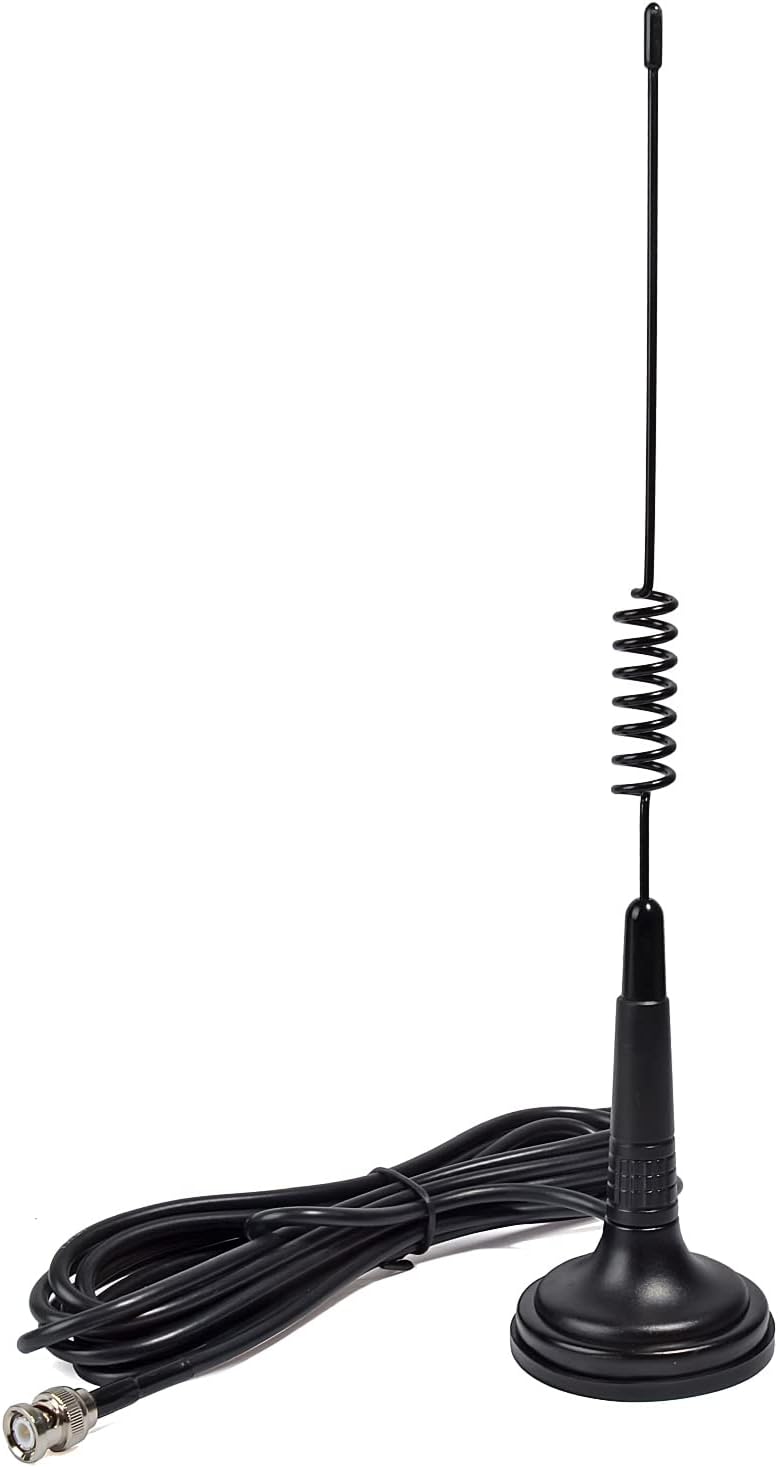 Amazon.com: HYS 27Mhz Magnet Mount Stainless Steel CB Antenna, HT ...