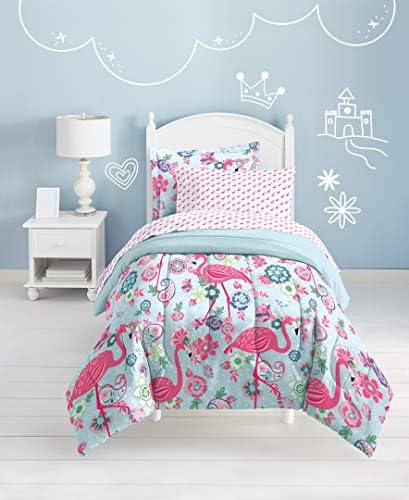 Dream Factory Kids 6-Piece Complete Set with Bedskirt Easy-Wash Super ...