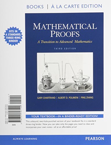 Amazon.com: Mathematical Proofs: A Transition to Advanced Mathematics ...