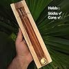 Amazon.com: Rosewood Incense Holder for Sticks - 11 Inch Handmade Dual ...