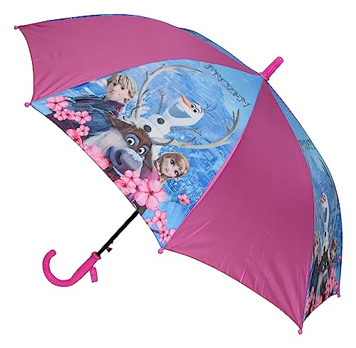 CHAATEWALA Frozen with Elsa Umbrella for Girls, Frozen & Friends ...