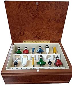 Makita 8mm 12Pcs Router Bits Set A-88054 : Buy Online at Best Price in ...