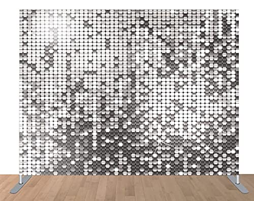 Online propshop/Silver Sequin Panel/Wall Decor/Wall Art/Glittery Panel ...