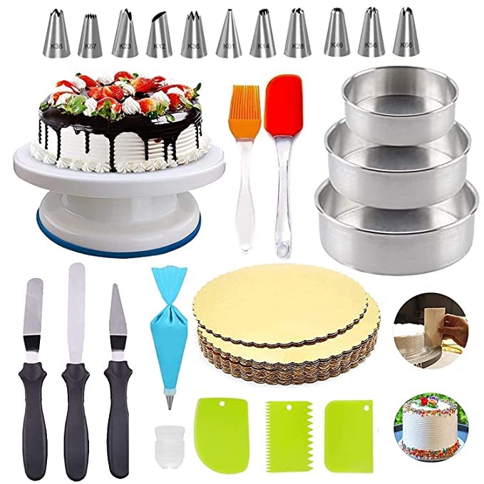 Buy GROWFLEE Popular Cake Decorating Items Combo Full Cake Maker Baker ...