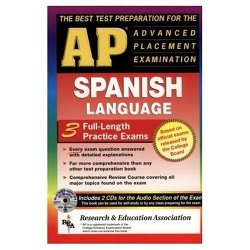 Amazon.com: AP Spanish w/ Audio CDs (REA) - The Best Test Prep for the ...
