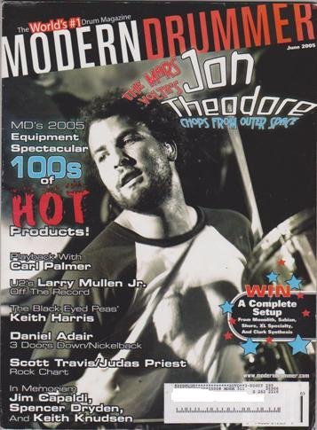 Modern Drummer Magazine (June 2005) (The Mars Volta's Jon Theodore - Chops From Outer Space ...
