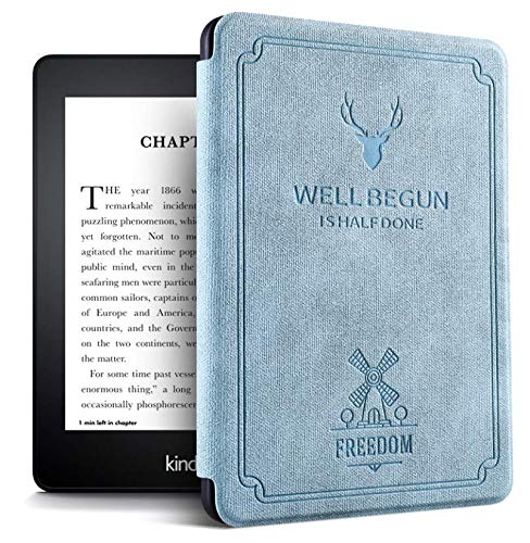 MOCA Compatible Folio flip case Cover for 2018 Kindle Paperwhite 10th ...
