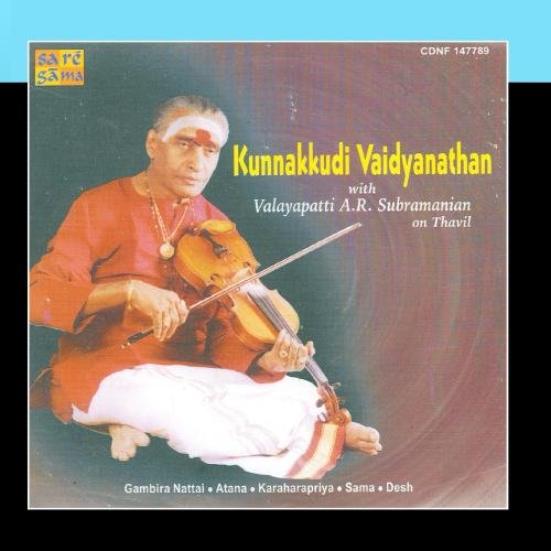Amazon.com: Kunnakudi With Thavil A.R.Subramaniam: CDs & Vinyl