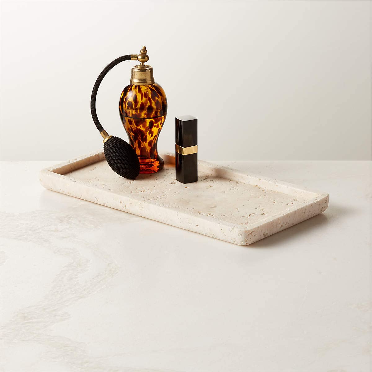 Amazon.com: Travertine Tray, Travertine Bath Accessories (Vanity Tray ...