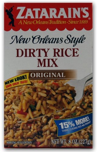 Amazon.com : Zatarain's Dirty Rice Frozen Entree (5 Units Included per ...