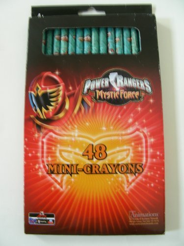 Power Ranger Crayons (48 Pack) Power Rangers 48 Crayon Set : Amazon.in ...
