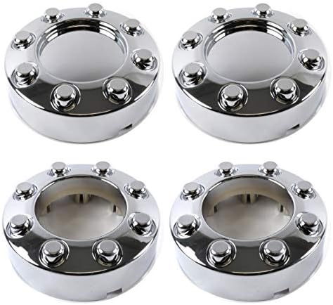 Amazon.com: BB Auto Set of 4 New Chrome 4x4 Wheel Center Caps ...
