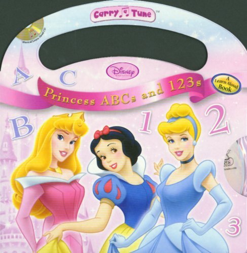 Disney Princess Abcs And 123s [Book & CD] (carry T: 9781590696828 ...