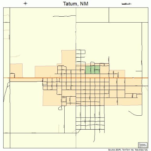 Map Of Tatum New Mexico at Natasha Barr blog