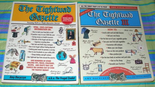 The Tightwad Gazette~2 book lot (The Tightwad Gazette): Amy Darcyczyn ...