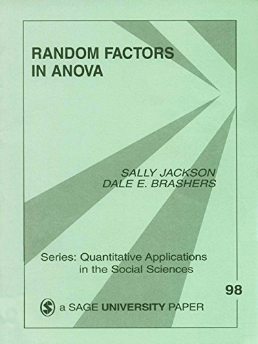 Random Factors in ANOVA (Quantitative Applications in the Social ...
