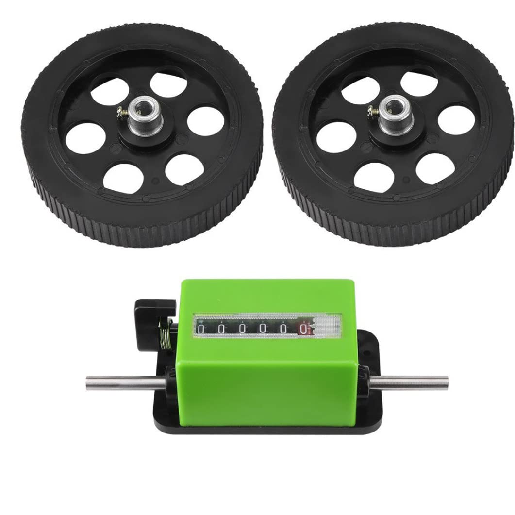 Buy Meter Counter Roller-Type Mechanical Length Measuring Rolling Wheel ...