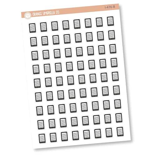 Amazon.com: E-Reader or Tablet Icon Planner Stickers and Labels | I-476 ...