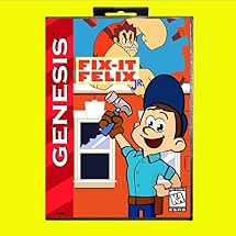 Amazon.com: Fix It Felix Jr Game Cartridge 16 Bit MD Game Card With Retail Box For Sega Mega ...