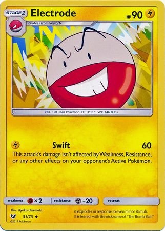 Electrode Pokemon Card