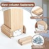 Amazon.com: Blulu 1 Set 3" Newel Post Mounting Kit 4 Pcs L Bracket ...