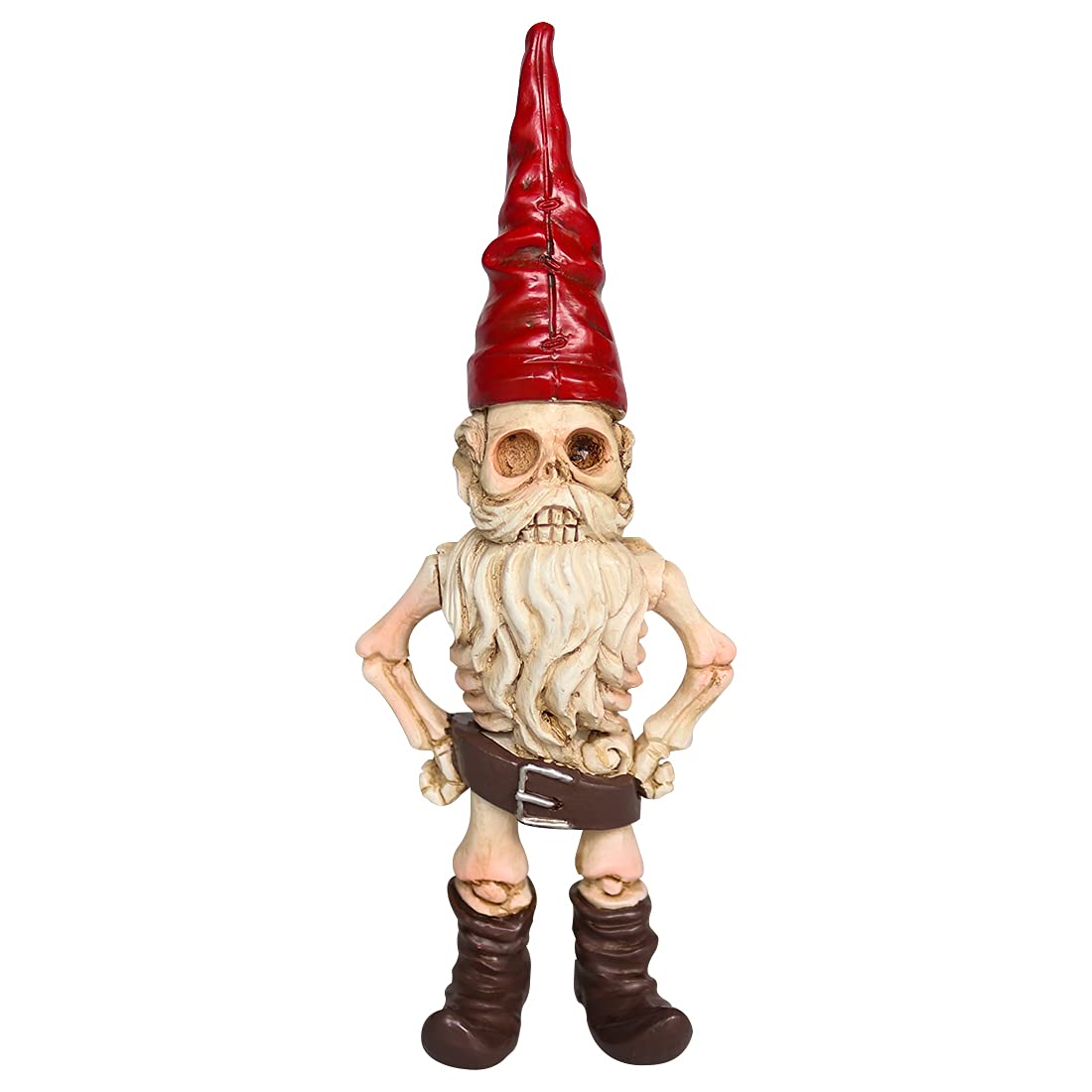 Amazon.com: nezababycos Skeleton Garden Gnome Statues Halloween ...