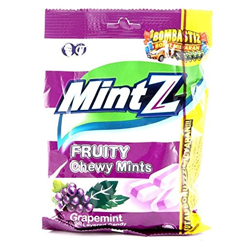 Amazon.com : Mintz Chewy Candy, 125 Gram (Grapemint) : Grocery ...