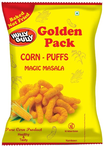Hully Gully Corn Puffs - Magic Masala,130g : Amazon.in: Grocery ...