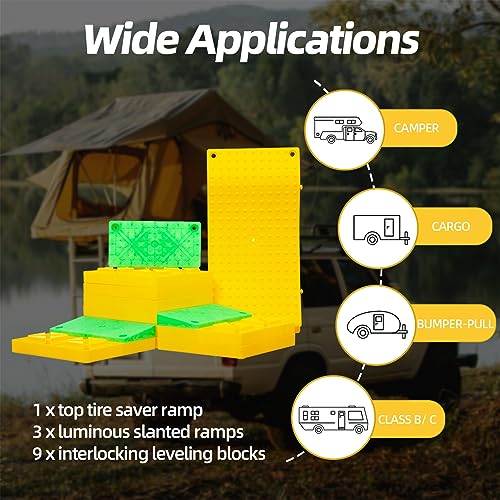 Snapklik.com : GarfatolRv RV Leveling Blocks
