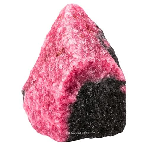 Amazon.com: Rhodonite Raw Crystals and Healing Stones, Natural Rocks ...