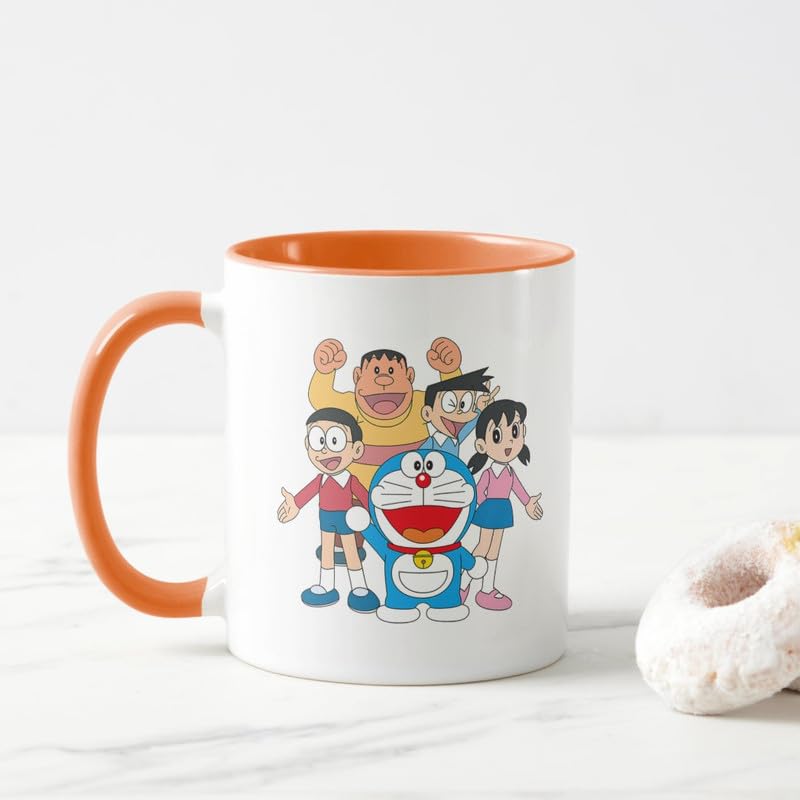 Kraftsmad Doraemon Sizuka Nobita Ziaan Animated Cartoon Mug Doraemon ...