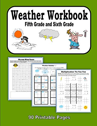 Weather Workbook (5th Grade and 6th Grade): Mahoney, C.: 9781792820847 ...
