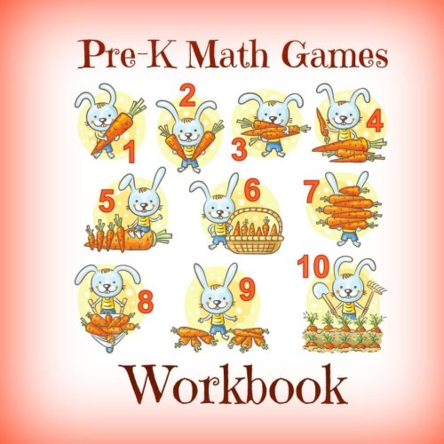 Pre-K Math Games Workbook (Counting and Numbers Games for Preschool ...