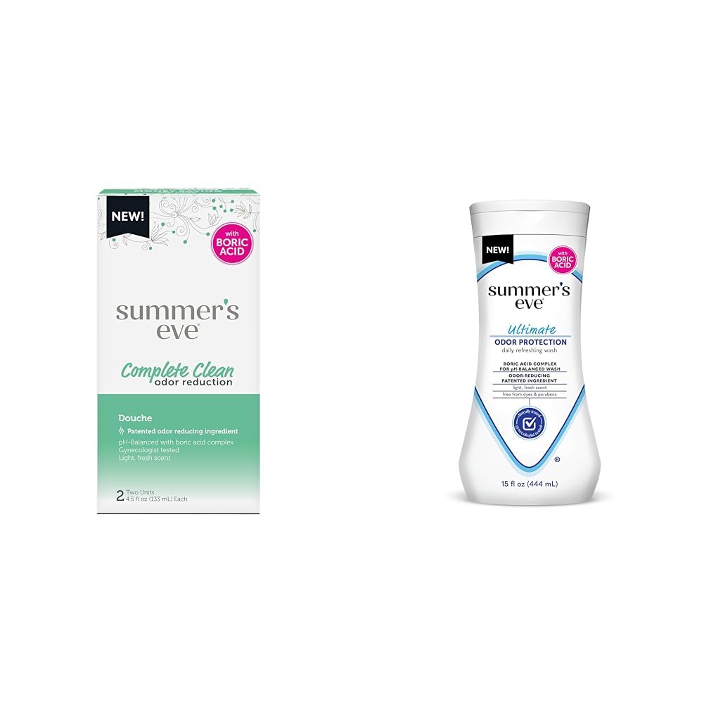 Amazon.com: Summer's Eve Feminine Douche Complete Clean 2 Units ...