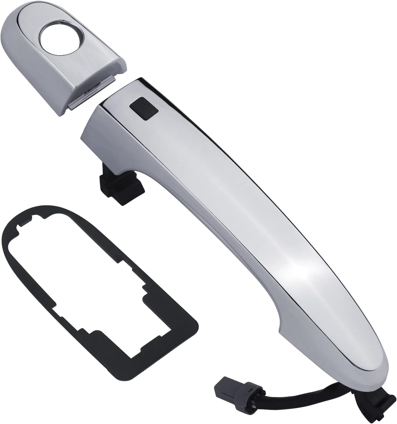 Amazon.com: YOUYIEN Exterior Outer Chrome Door Handle (Front Left ...