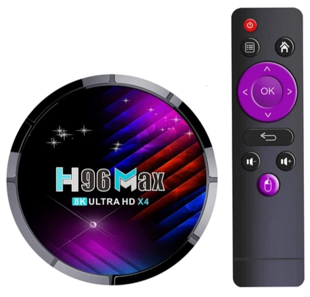 RKTech H96 Max X4 8K 3D HD Mini Pc Box 4GB RAM 64GB ROM Amlogic S905X4 ...